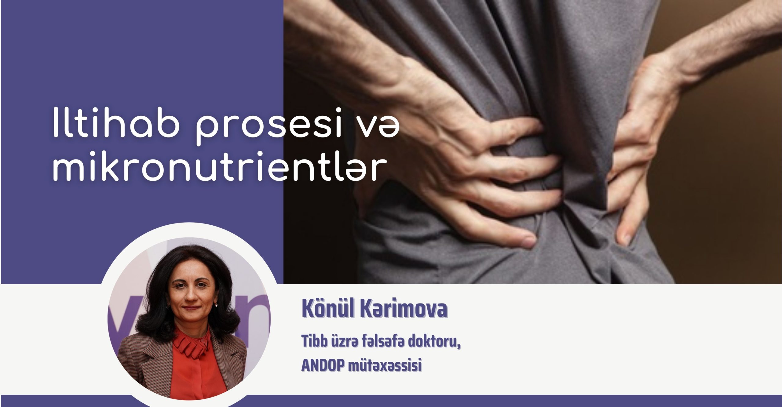 Iltihab prosesi və mikronutrientlər – ANDOP
